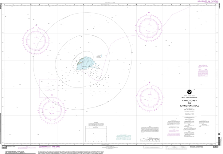 NOAA sea charts (National Oceanic & Atmospheric Administration)