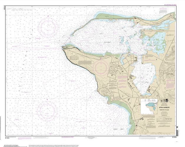 NOAA sea charts (National Oceanic & Atmospheric Administration)