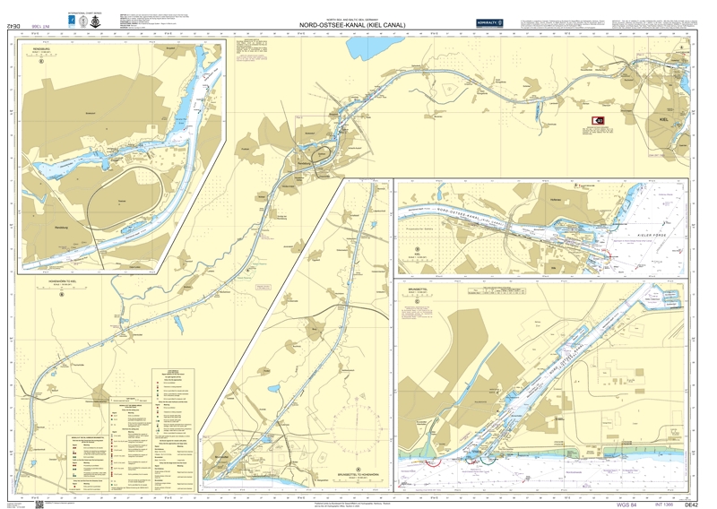 Official ADMIRALY nautical chart distributor for the North Sea