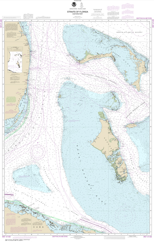 NOAA sea charts (National Oceanic & Atmospheric Administration)