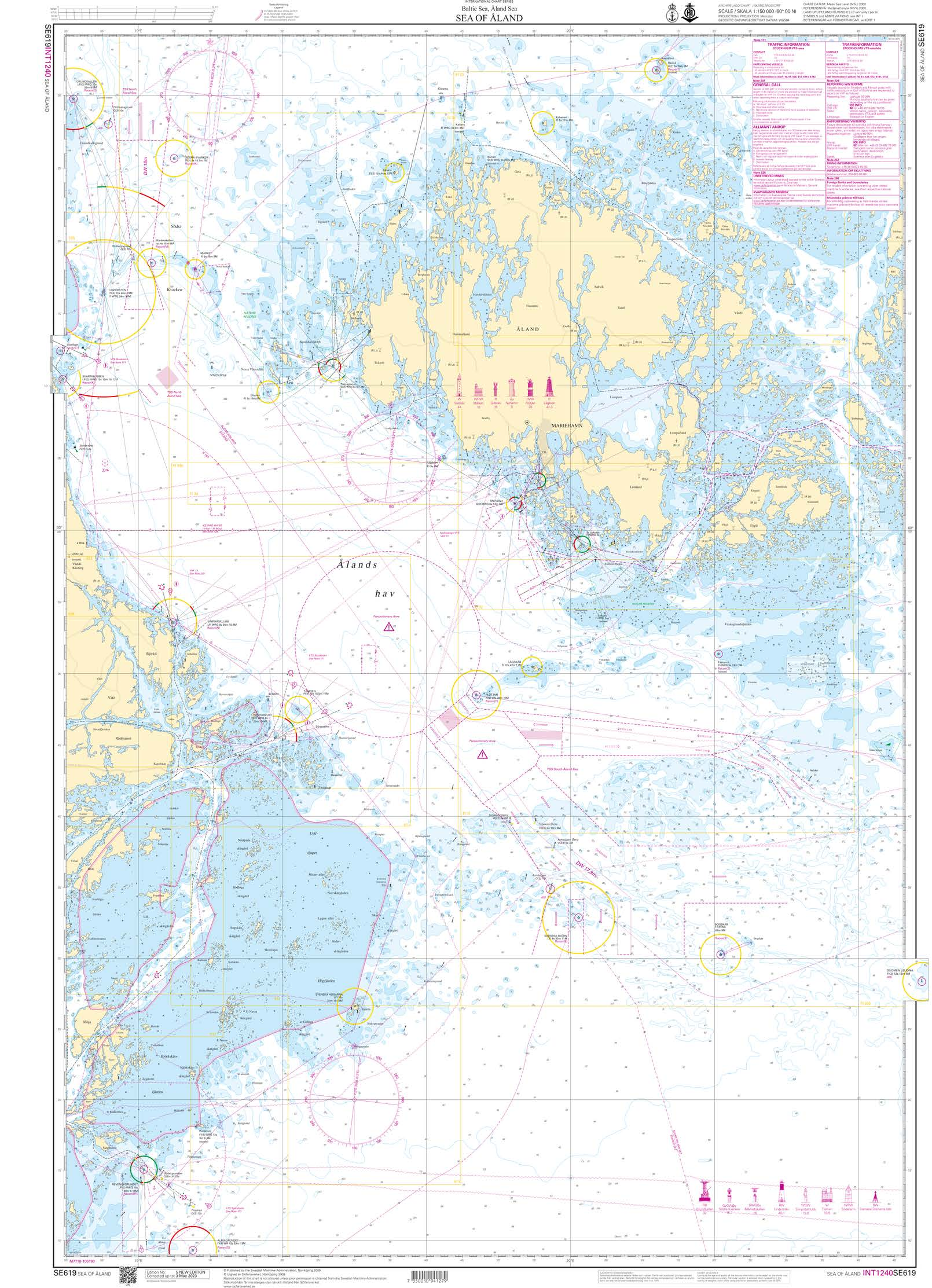 Detailed Swedish Maritime Charts in our online store: find them here today!