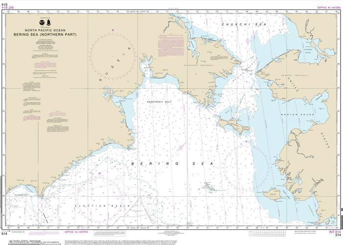 NOAA sea charts (National Oceanic & Atmospheric Administration)