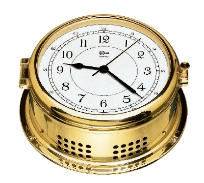 Maritime Clocks for Precise Timekeeping on Board Ships at Sea
