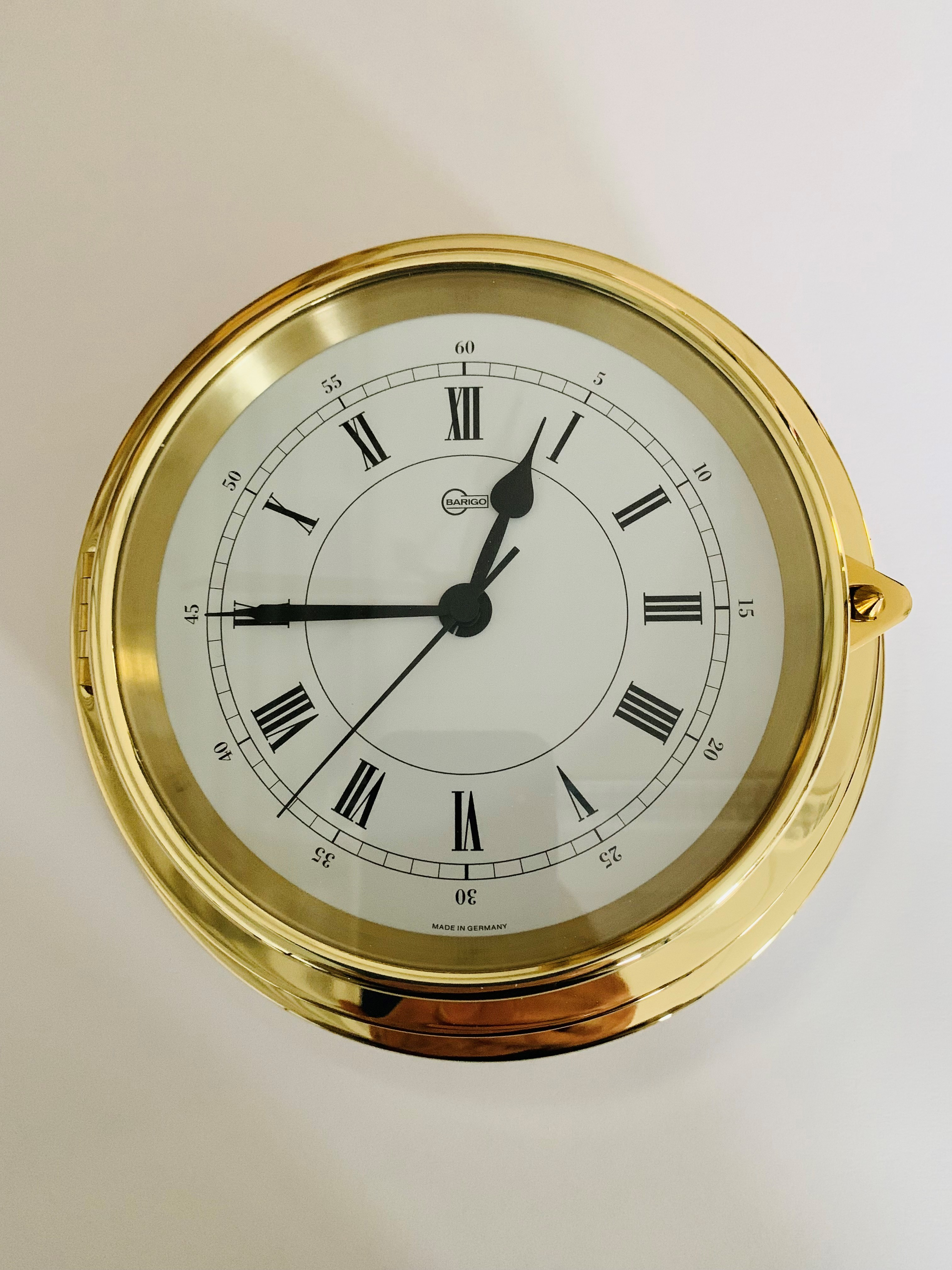 Maritime Clocks for Precise Timekeeping on Board Ships at Sea